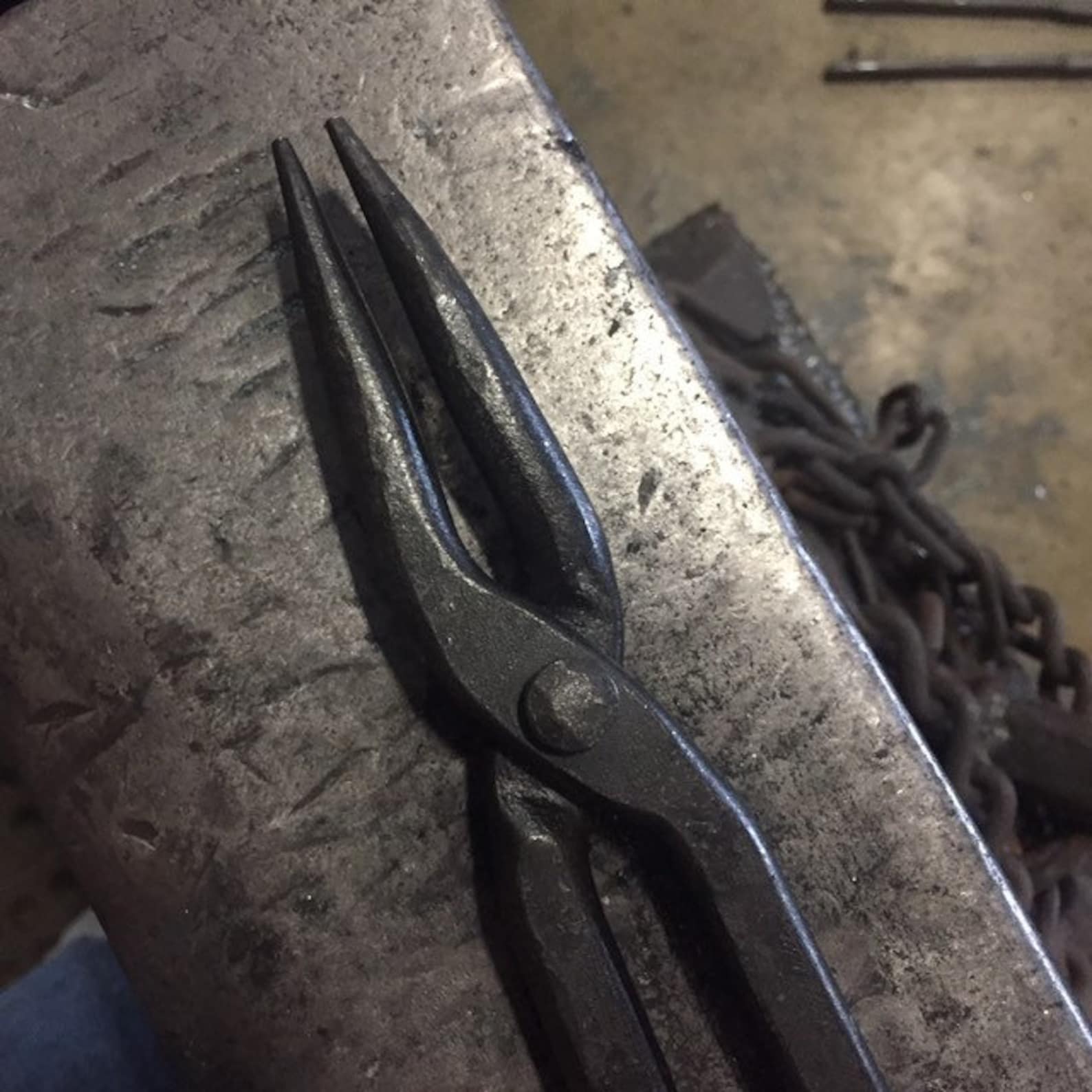 Blacksmith Scrolling Tong - Etsy