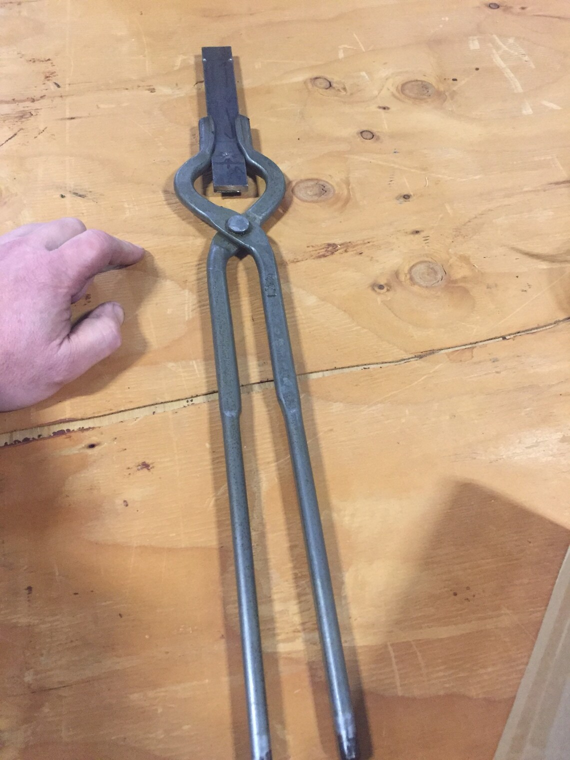 Blade smith tongs | Etsy