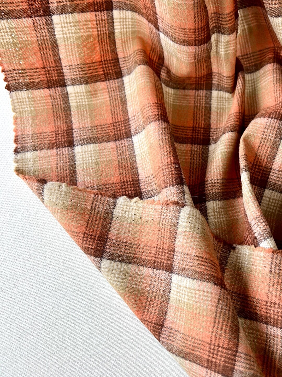 Pendleton Wool Plaid Fabric by the Yard X 61 Wide Pure Wool Fabric 5620 ...