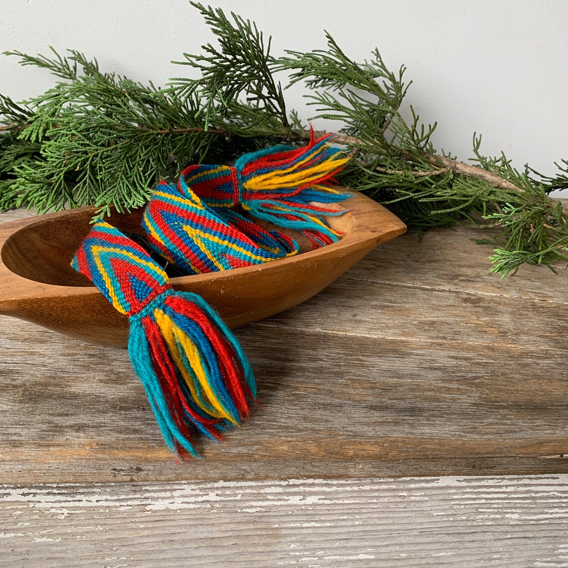 1960s Norwegian Belt 63 Hand Woven Wool Band With Fringe - Etsy