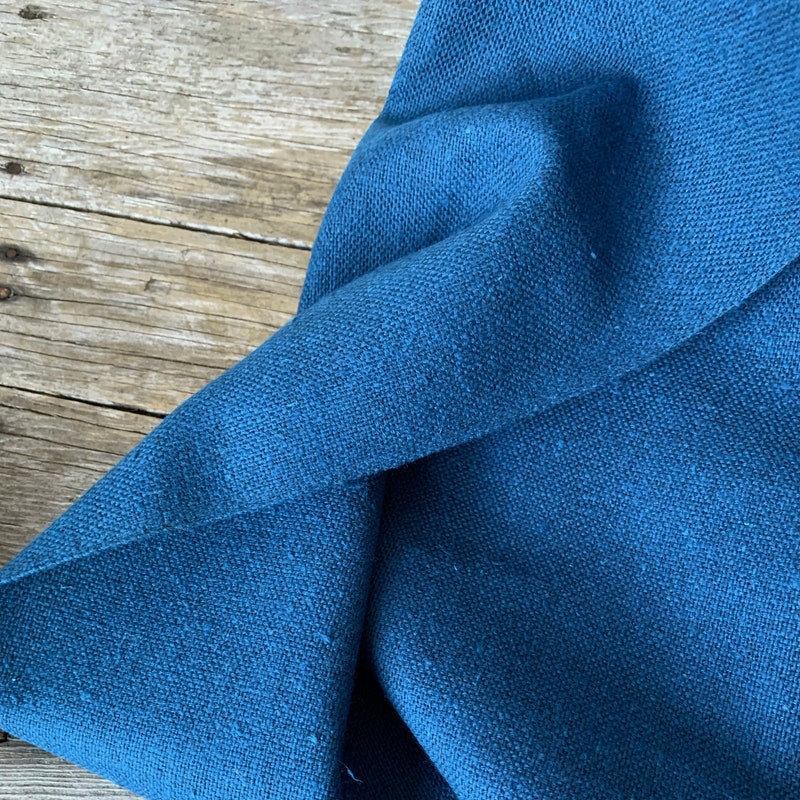 Blue Fabrics - Etsy
