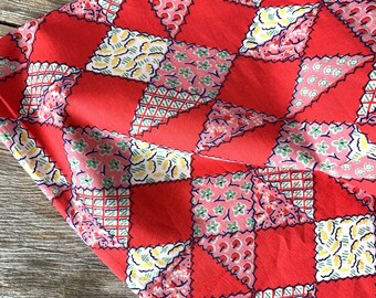 Cheater Patchwork Fabric - Etsy