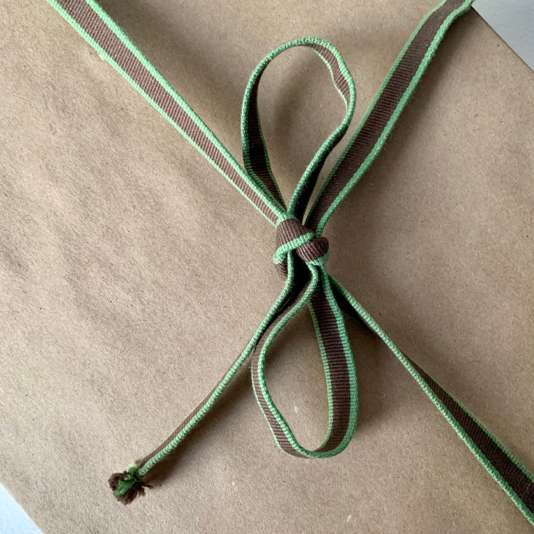 Woven Japanese Koshihimo Belt, Cotton Ribbon 1 1/2 Yard X 5/8" Wide ...