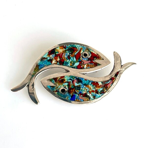 Enamel Fish - Etsy