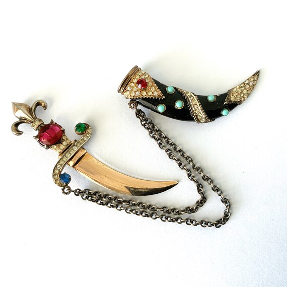 Rare Urie Mandel / Murray Slater Sterling Dagger Chat… - Gem