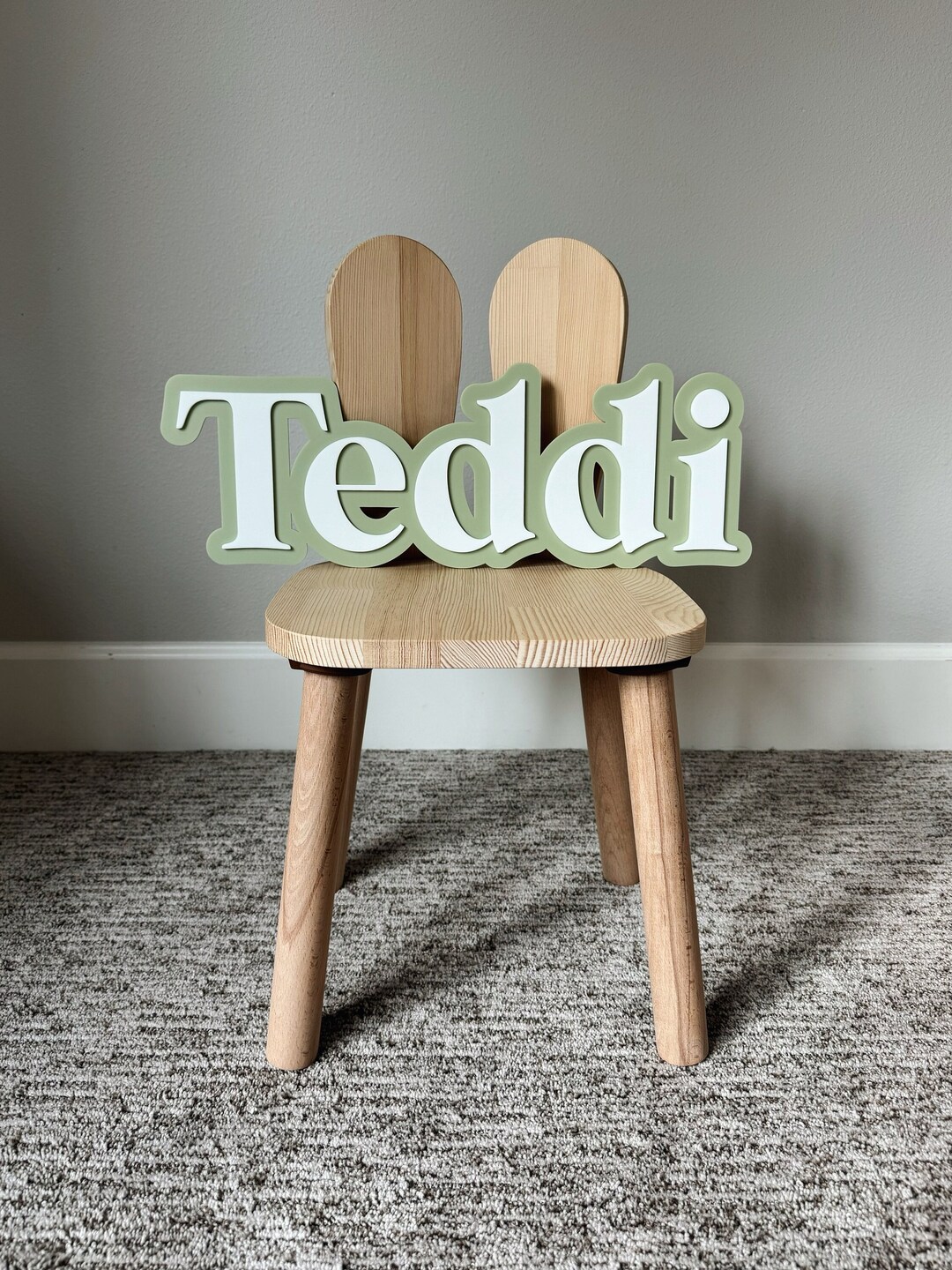 Acrylic Name Sign, Large Layered Nursery Name Sign, Wedding Name Sign ...
