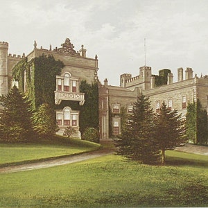 Aske Hall Near Richmond Yorkshire United Kingdom Antique | Etsy