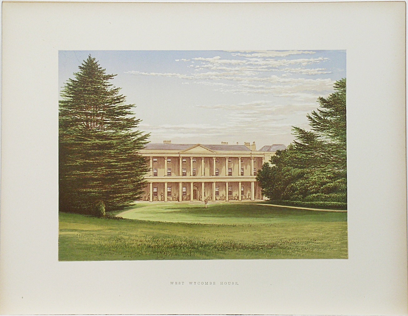 Castle Lithograph - Etsy