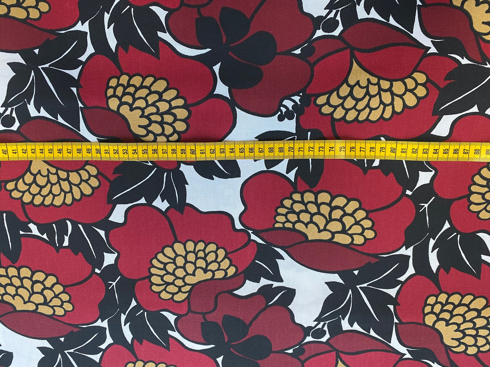 Cotton Fabric / Scandinavian Design / Home Decor Fabric / - Etsy