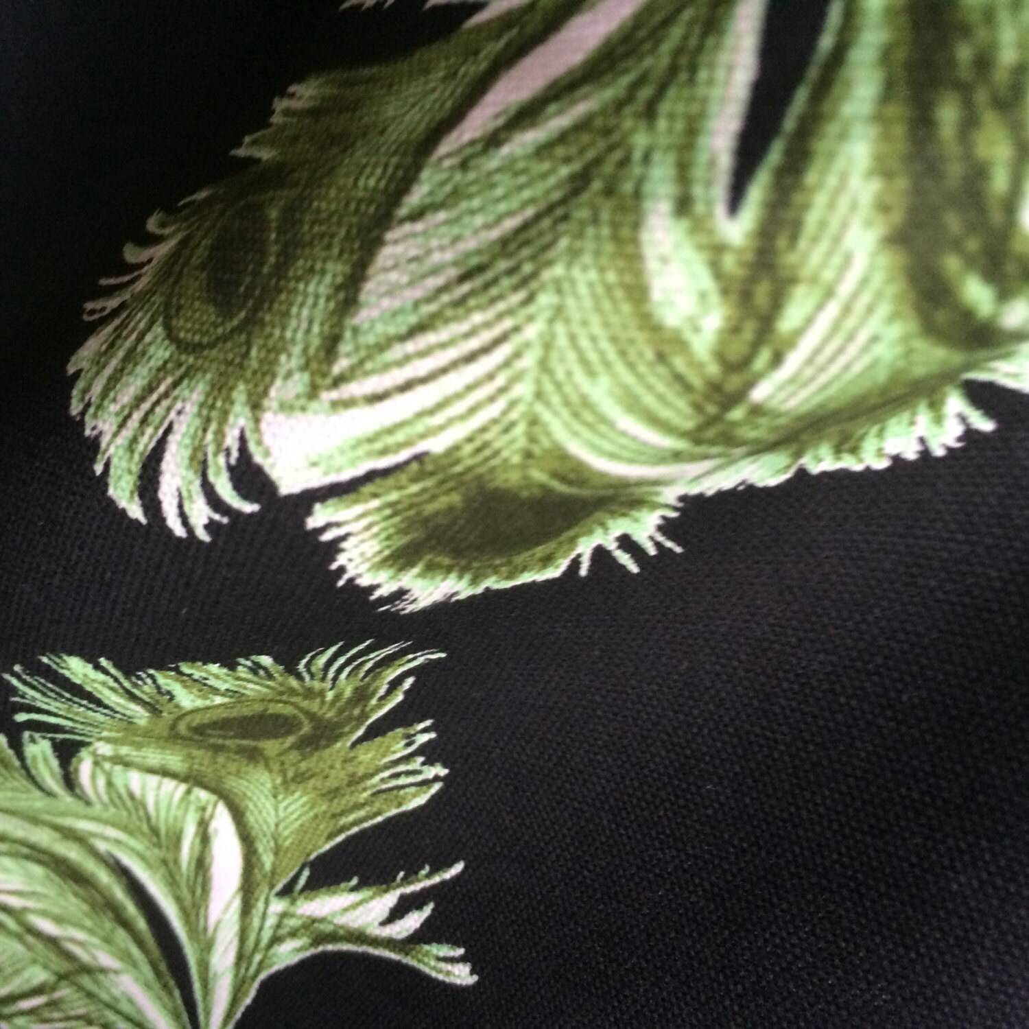 Scandinavian Cotton fabric Scandinavian design Green | Etsy