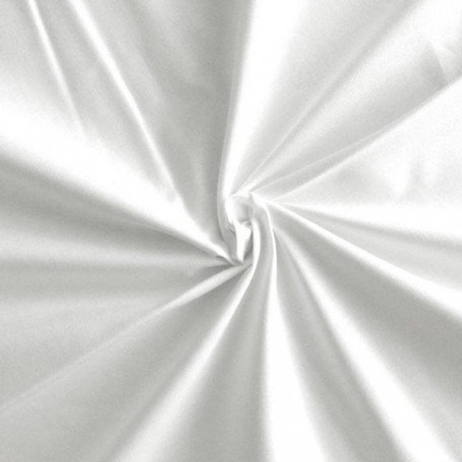 Plain Cotton Sateen Fabric - White - 100% Cotton - 153 Cm Wide - Etsy