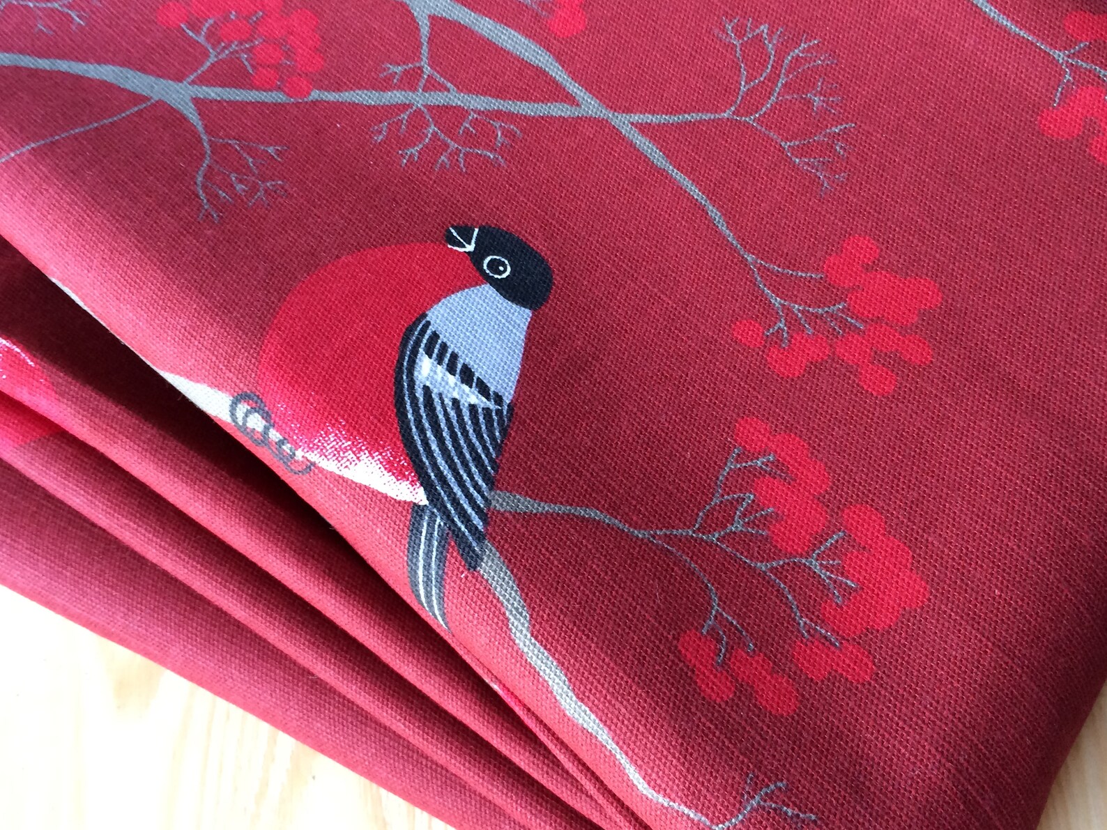 Tablecloth Scandinavian Cotton Fabric Svanefors - Etsy