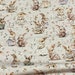 Woodland Animals Fabric Baby Bunny Fabric Easter Rabbits Fabric for ...