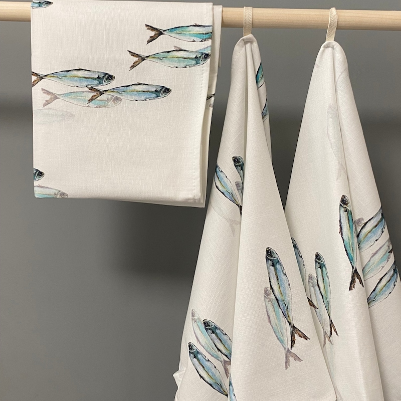 Fish Hand Towels - Etsy