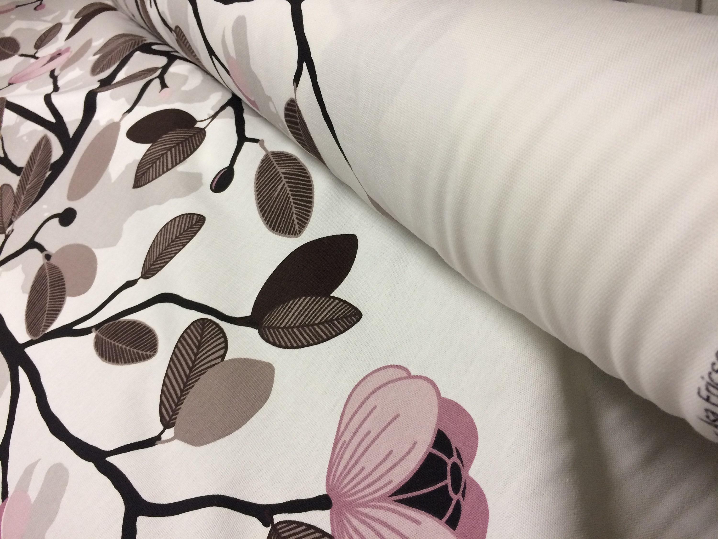 Cotton Tablecloth Ofelia Pink Cotton Tablecloth Pink Flowers | Etsy