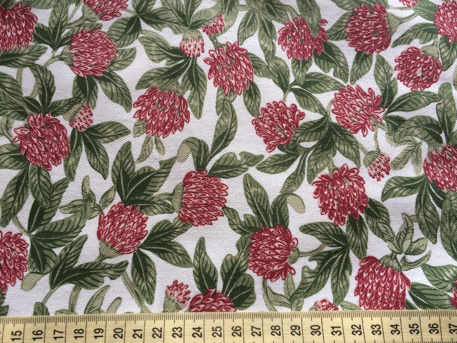 Scandinavian Cotton Fabric Clover 150 Cm 59'' Wide - Etsy