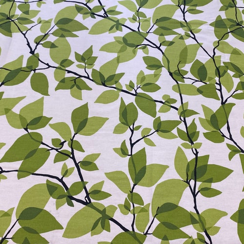 Scandinavian Cotton Fabric Floral Cotton Canvas 59 Inches - Etsy