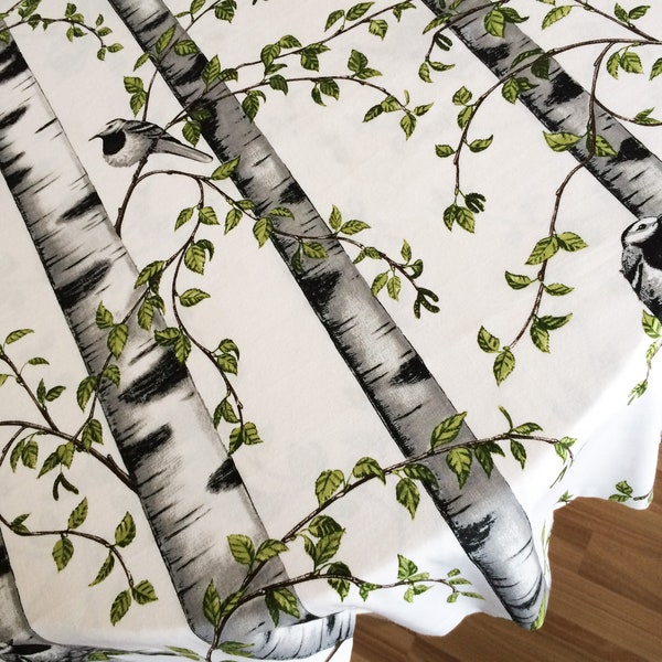 Bird Tablecloth - Etsy
