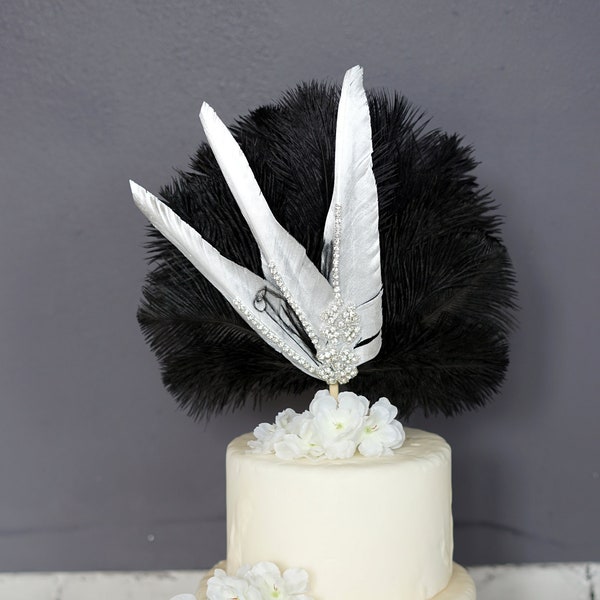 Silver Cake Topper - Etsy