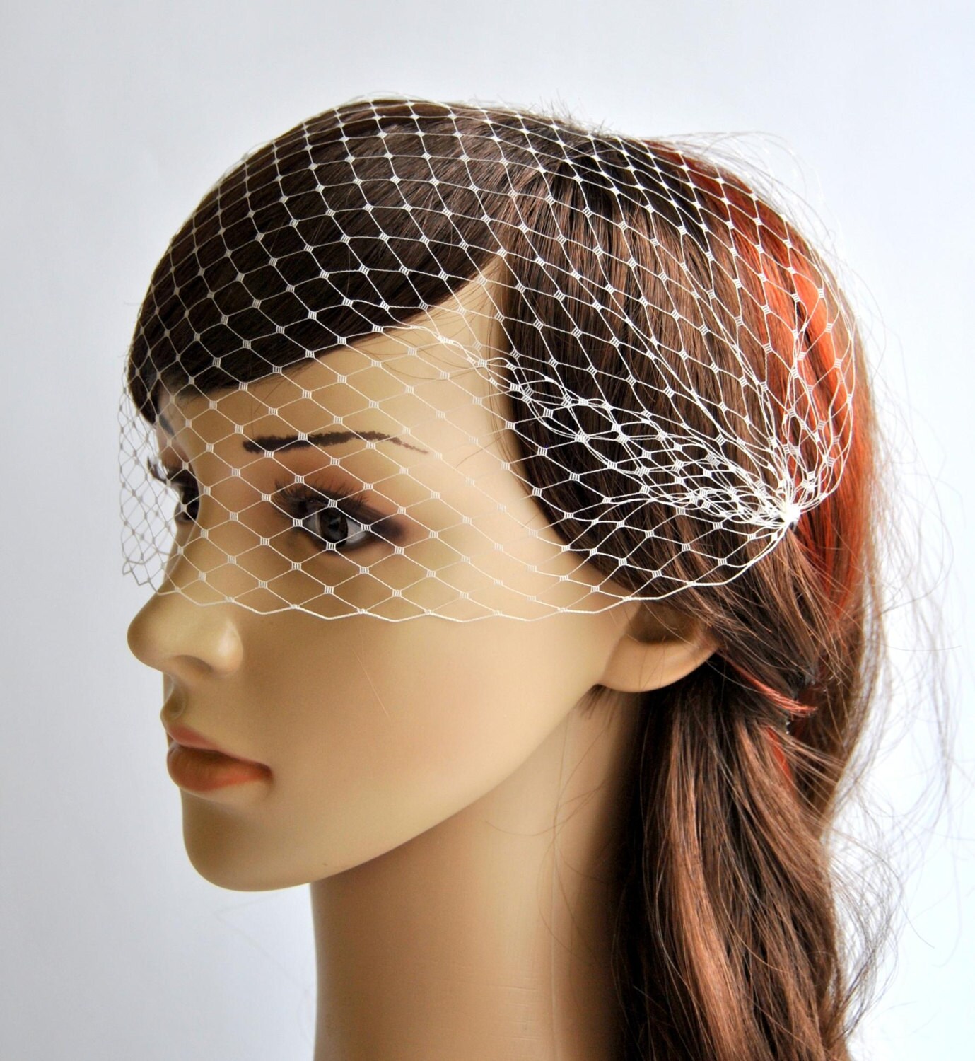 Bandeau Veil, Birdcage Veil, Wedding Veil, Bridal Veil, Russian Veil ...