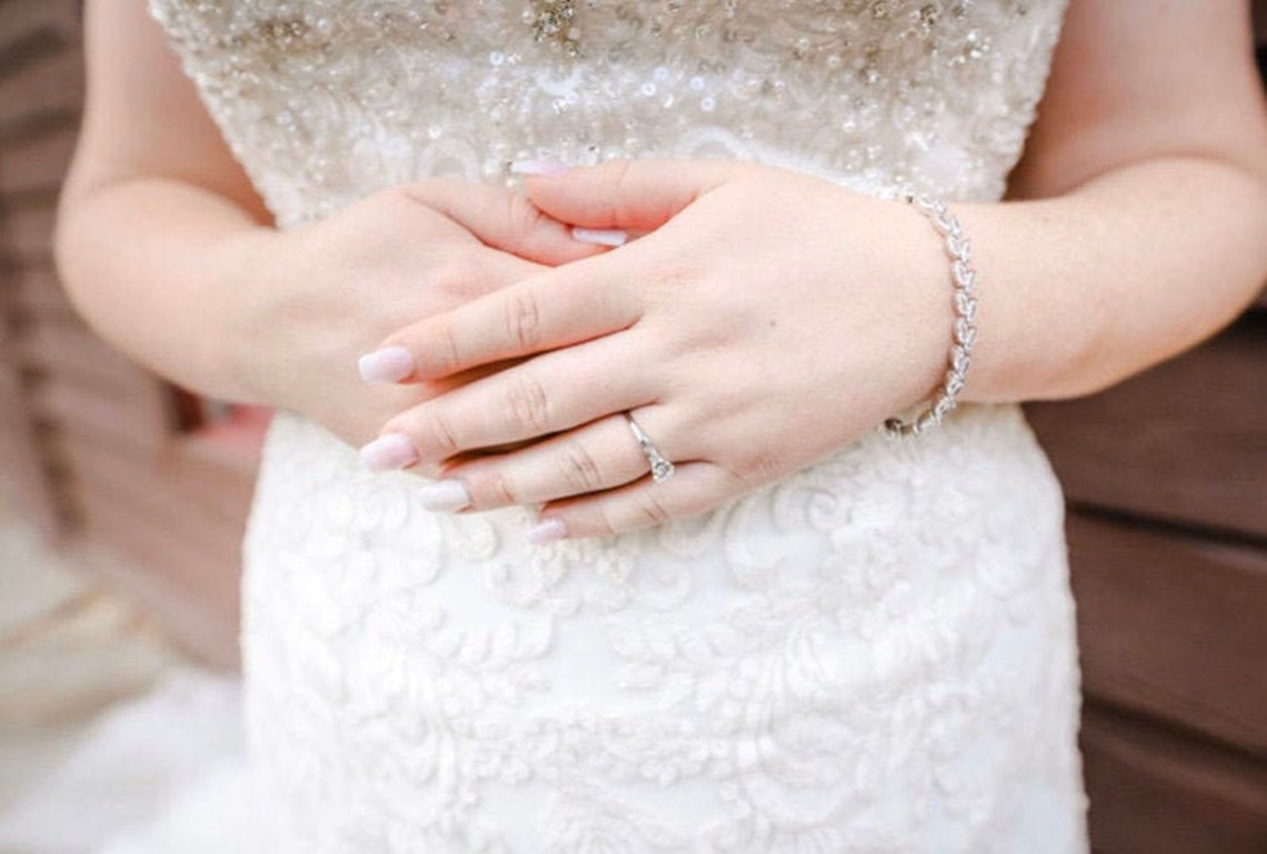 VICTORIA Bridal Cuff Wedding Cuff Bridesmaids Cuff - Etsy