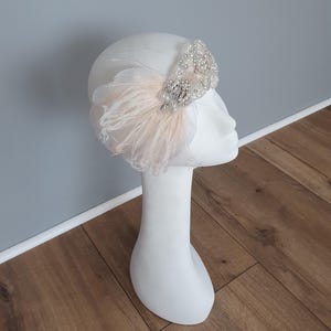1920's Rhinestone Pearls Flapper Headband, Bridal Head Piece, Flapper ...