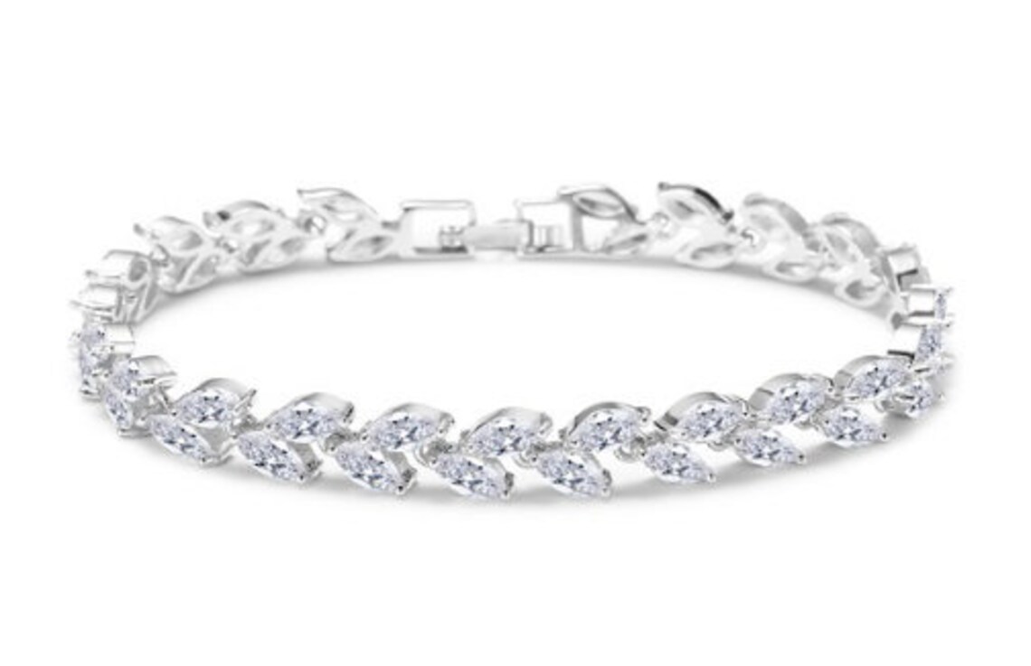 VICTORIA Bridal Cuff Wedding Cuff Bridesmaids Cuff - Etsy