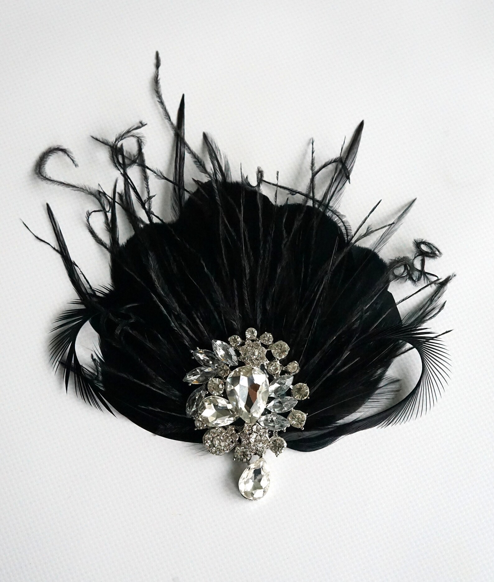 Vintage Bridal Flapper Headpiece Fascinator 1920's - Etsy