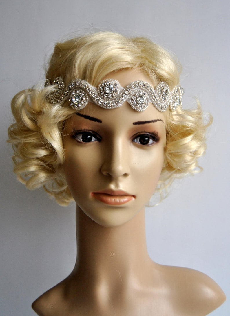 Rhinestone Headband Wedding Headband Crystal Headband - Etsy