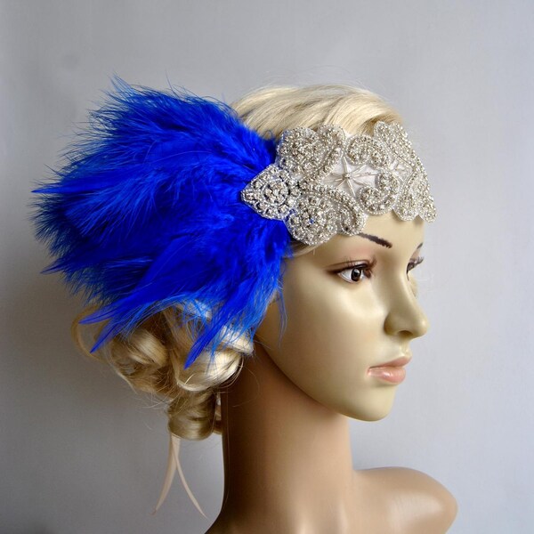 Royal Blue Headband - Etsy