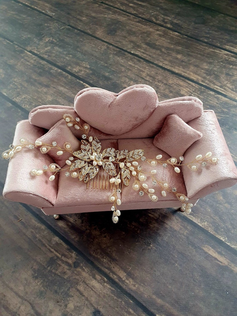 ABBY Bridal Headpiece, Wedding Headpiece, Bridal Hair Comb, Bridal Comb ...