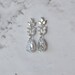 VICKY Crystal Bridal Earrings Wedding Earrings Wedding - Etsy