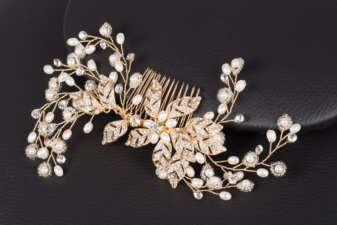 ABBY Bridal Headpiece, Wedding Headpiece, Bridal Hair Comb, Bridal Comb ...
