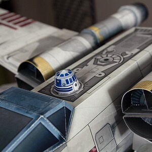 Star Wars X-wing Inspired Starfighter-x DIY 3D Papercraft Templates ...