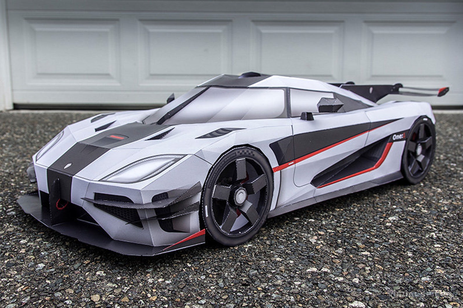 Koenigsegg One:1 Apollo DIY 3D Papercraft Supercar Templates - Etsy Canada