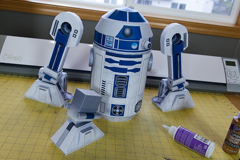 Origami R2d2