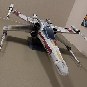 Star Wars X-wing Inspired Starfighter-x DIY 3D Papercraft Templates ...