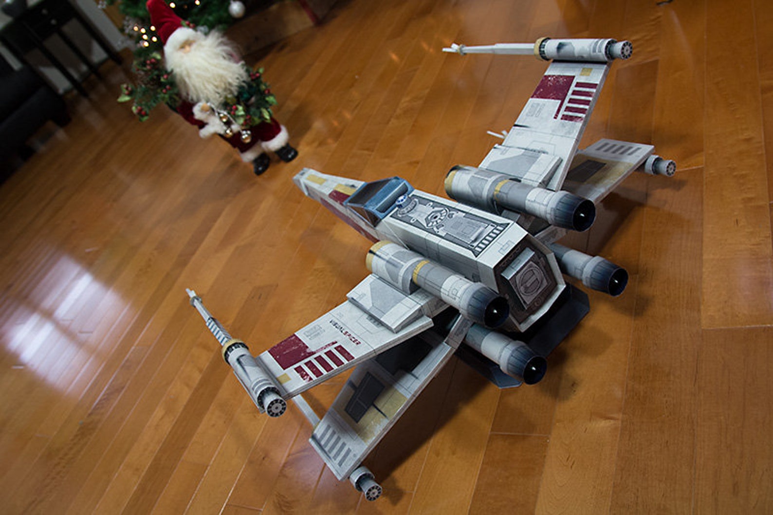 Star Wars X-wing Inspired Starfighter-x DIY 3D Papercraft Templates ...