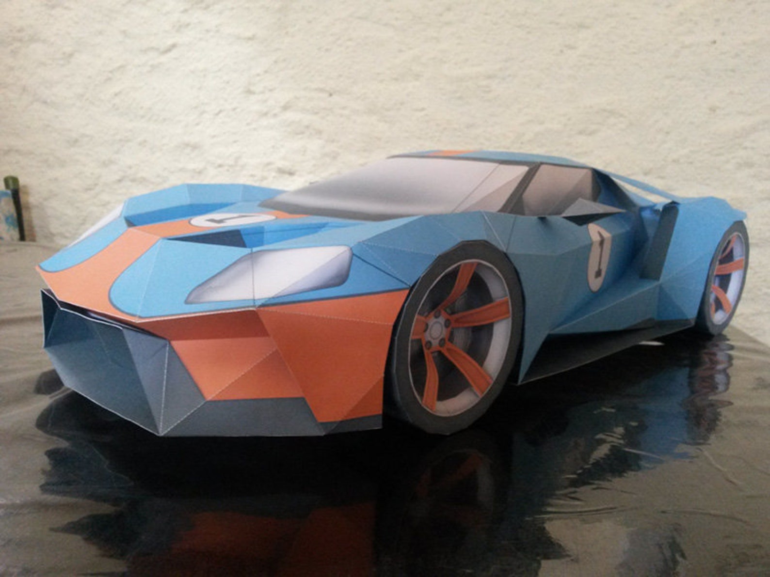 Ford GT Storm DIY 3D Papercraft Supercar Templates, Sports Car ...