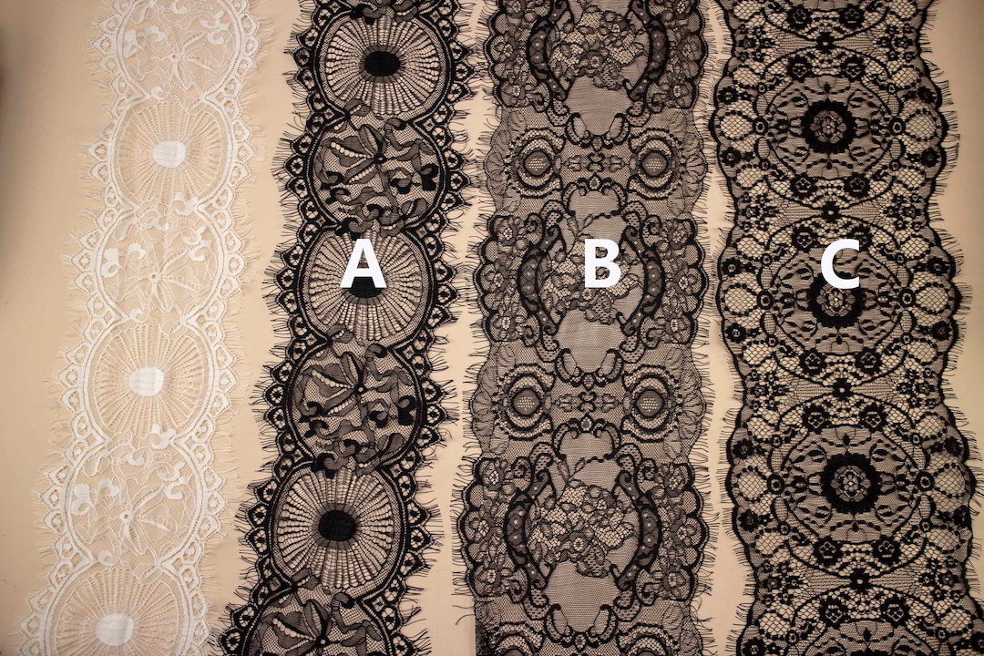 Eyelash Lace Ribbon ,white Eyelash Lace Trim ,circle Lace Trim in ...