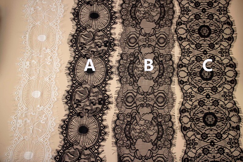 Eyelash Lace Ribbon white Eyelash Lace Trim circle Lace Trim - Etsy
