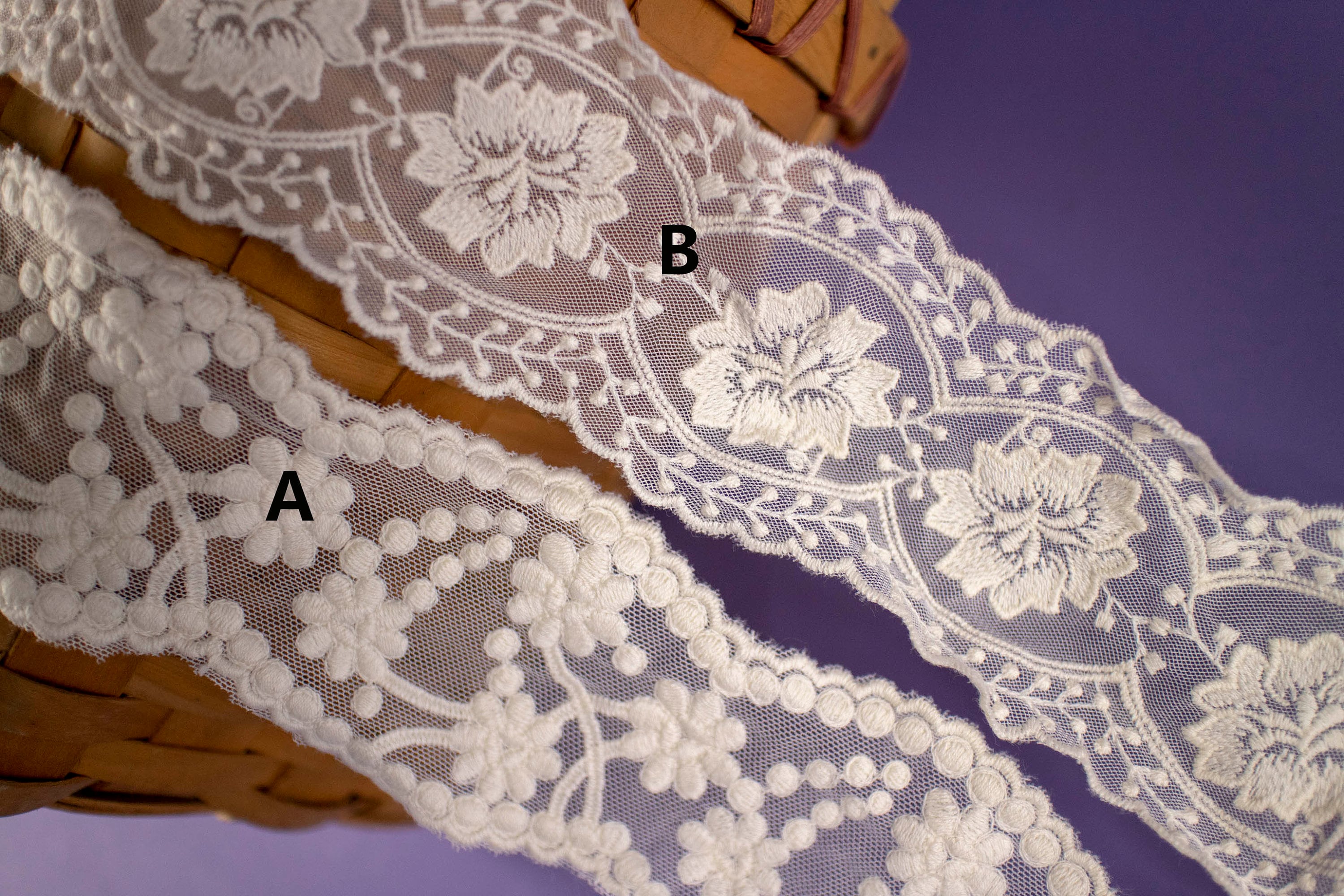 DIY Ivory Lace Trim Online Store Flower Embroidered Lace Ribbon Retro ...