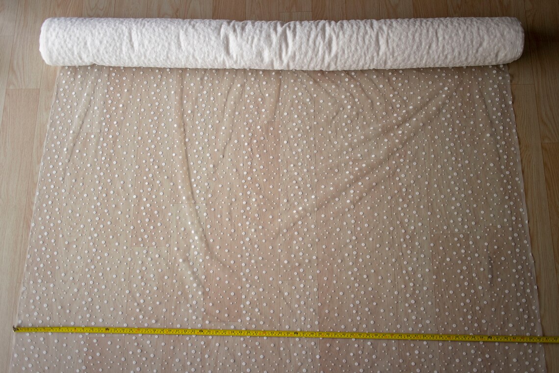 White spot veil mesh lace fabricPoint Dotted Tulle Swiss Dot | Etsy