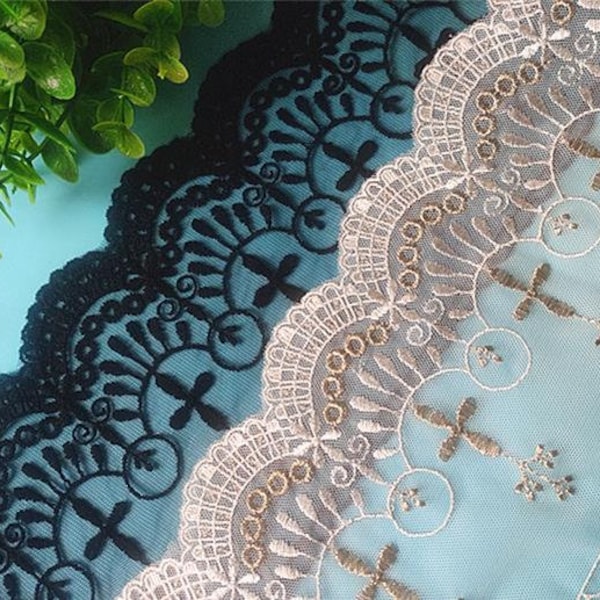 Embroidered Lace - Etsy
