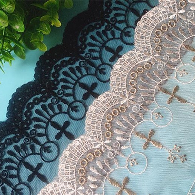 Embroidered Lace - Etsy