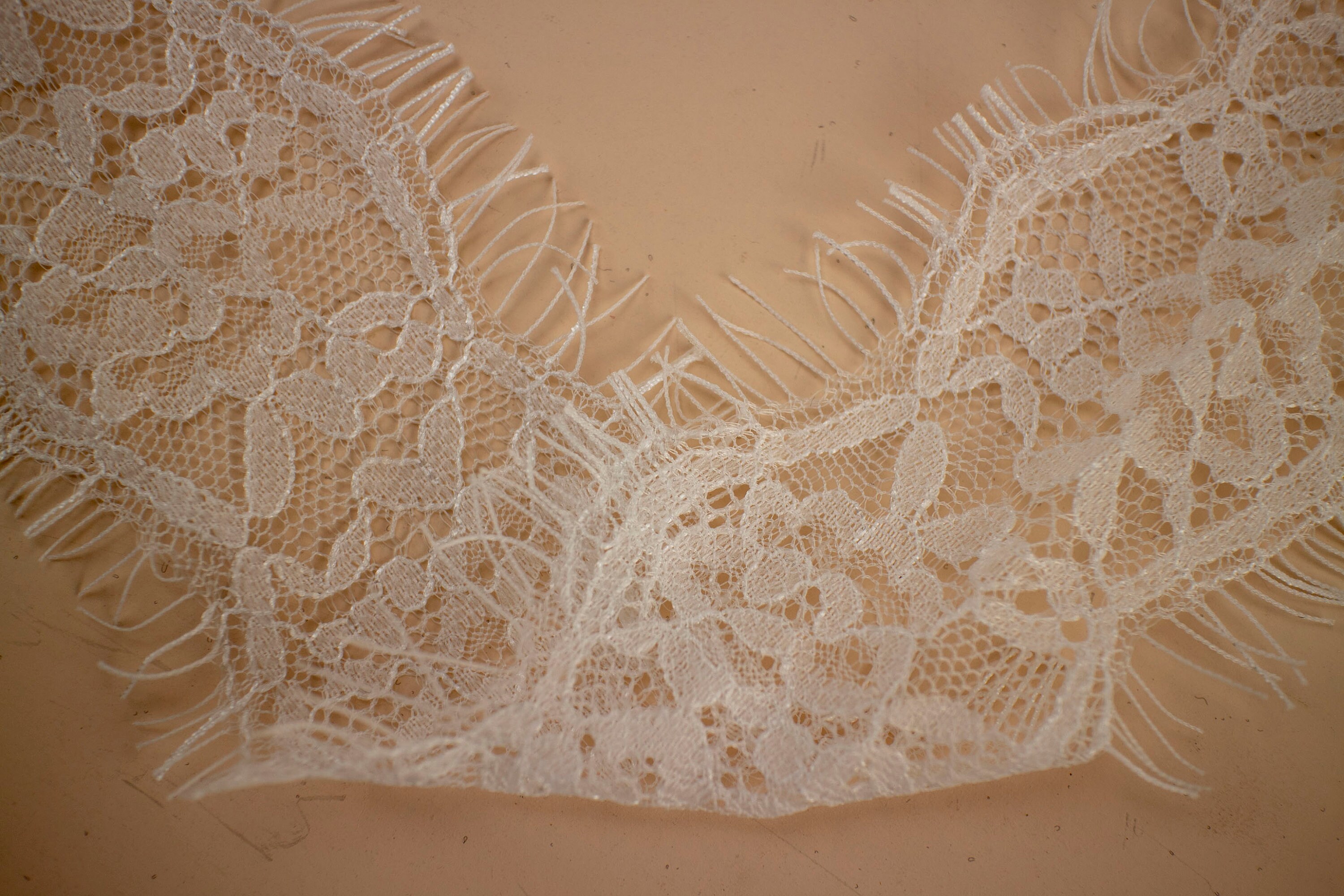 Off White Lace Trim Bridal Lace Wedding Gown Lace Alencon | Etsy