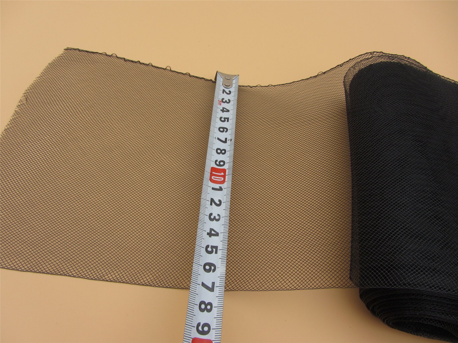 Black Horsehair Millinery Netting Trim by Yard,clear Stiff Crin 6 ...