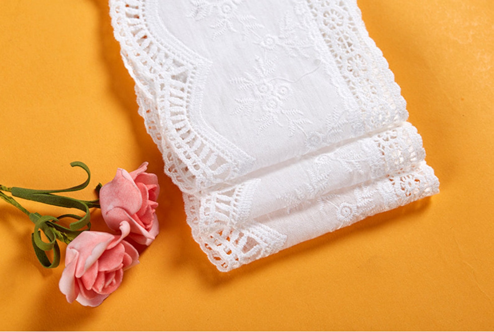 Beige Lace Ribbonwhite Cotton Lace Trim Retro Crochet Lace | Etsy