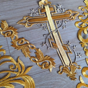 Gold Patch, Gold Appliques ,DIY Patch --2pcs, Gold Sticker - Etsy