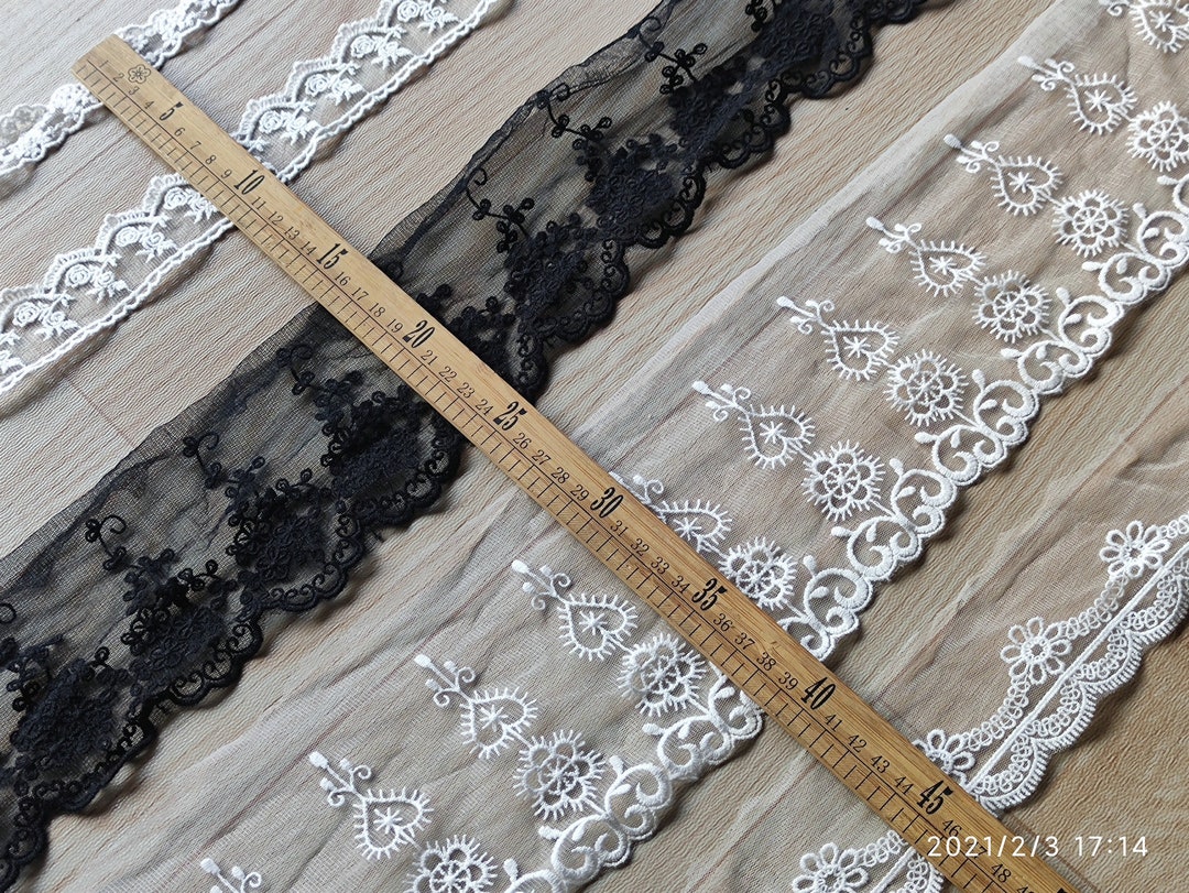 For Sale Lace Trim ,5patterns Trims ,1yards for Each, Flower ...